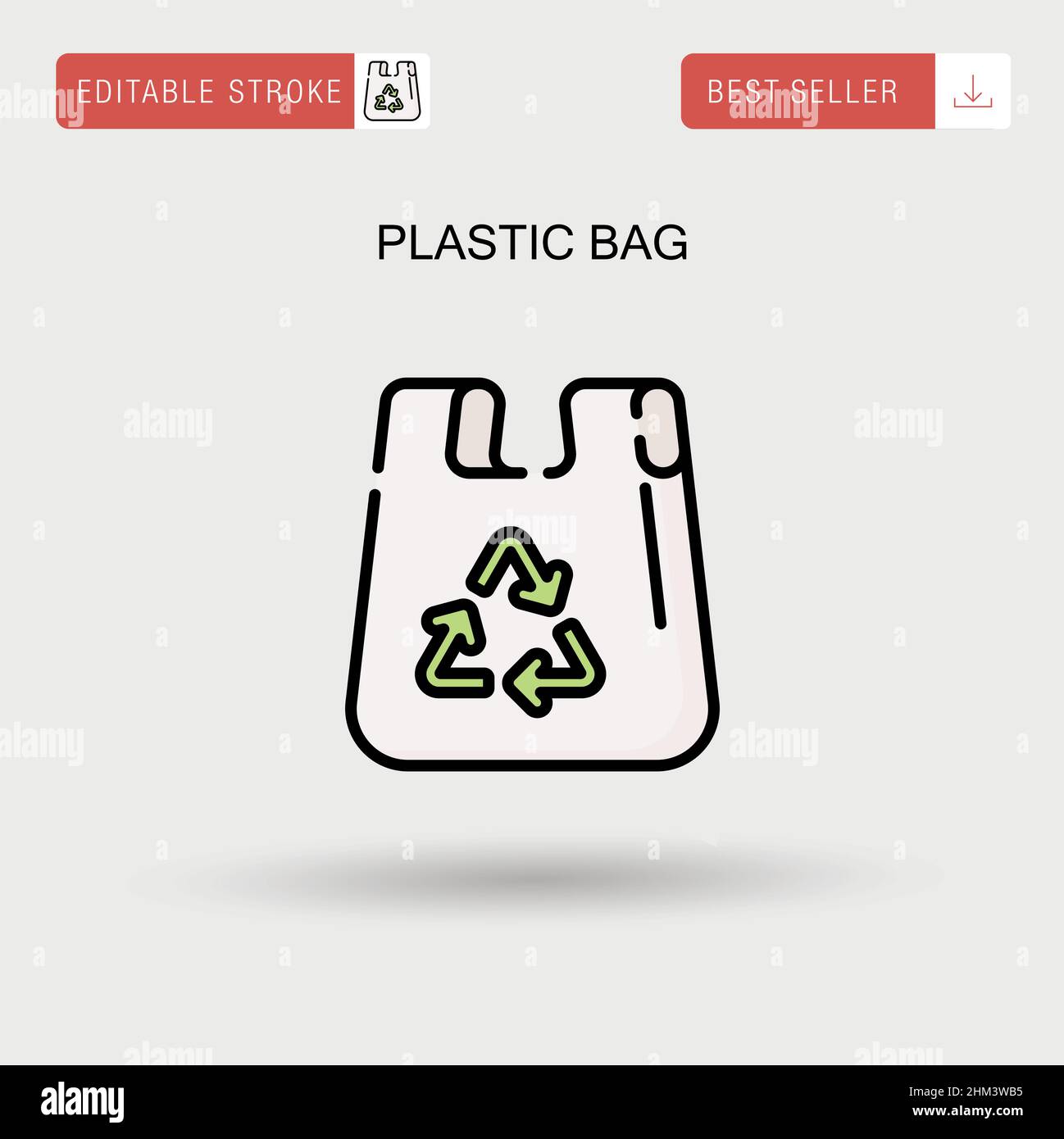 Plastic bag Stock Vector Images - Alamy