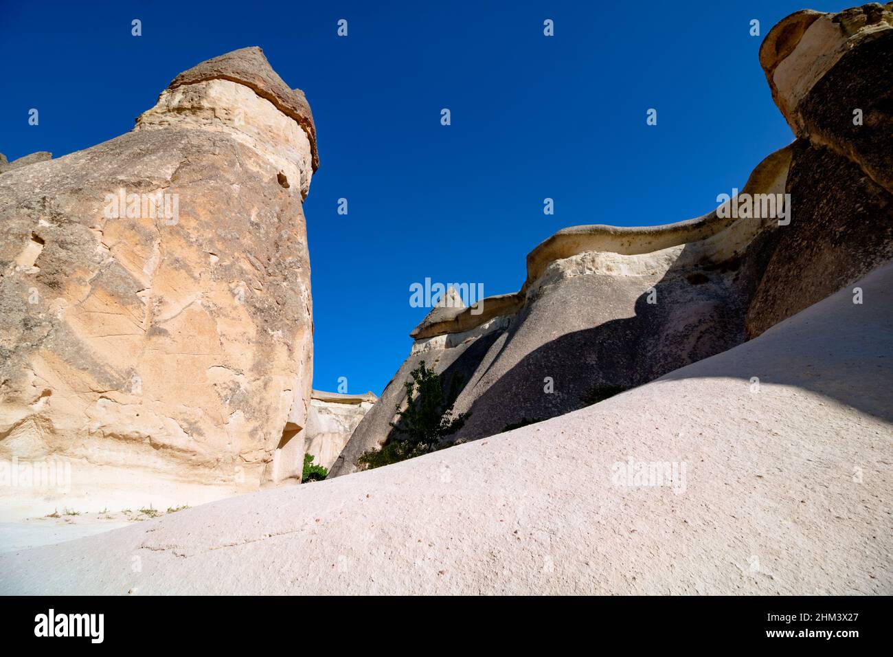 Cappadocia. Travel to Cappadocia background photo. Fairy chimneys or ...