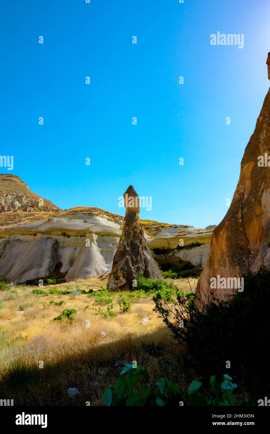 Cappadocia. Fairy chimneys or hoodoos in Pasabagi Cappadocia Turkey ...