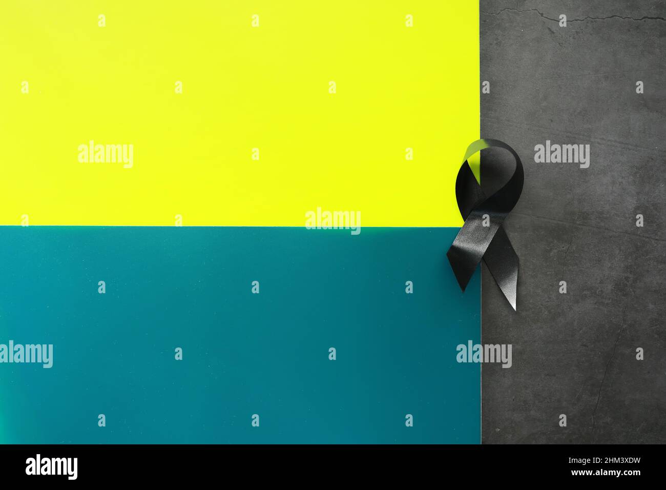 Colored ribbon symbol. Symbol of struggle. Background ribbon Stock ...