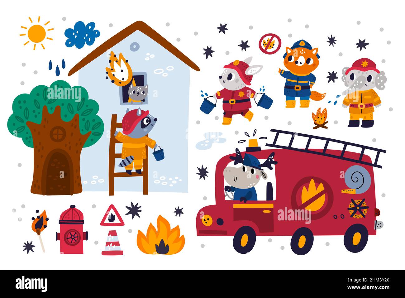 Rabbit fire extinguisher hi-res stock photography and images - Alamy