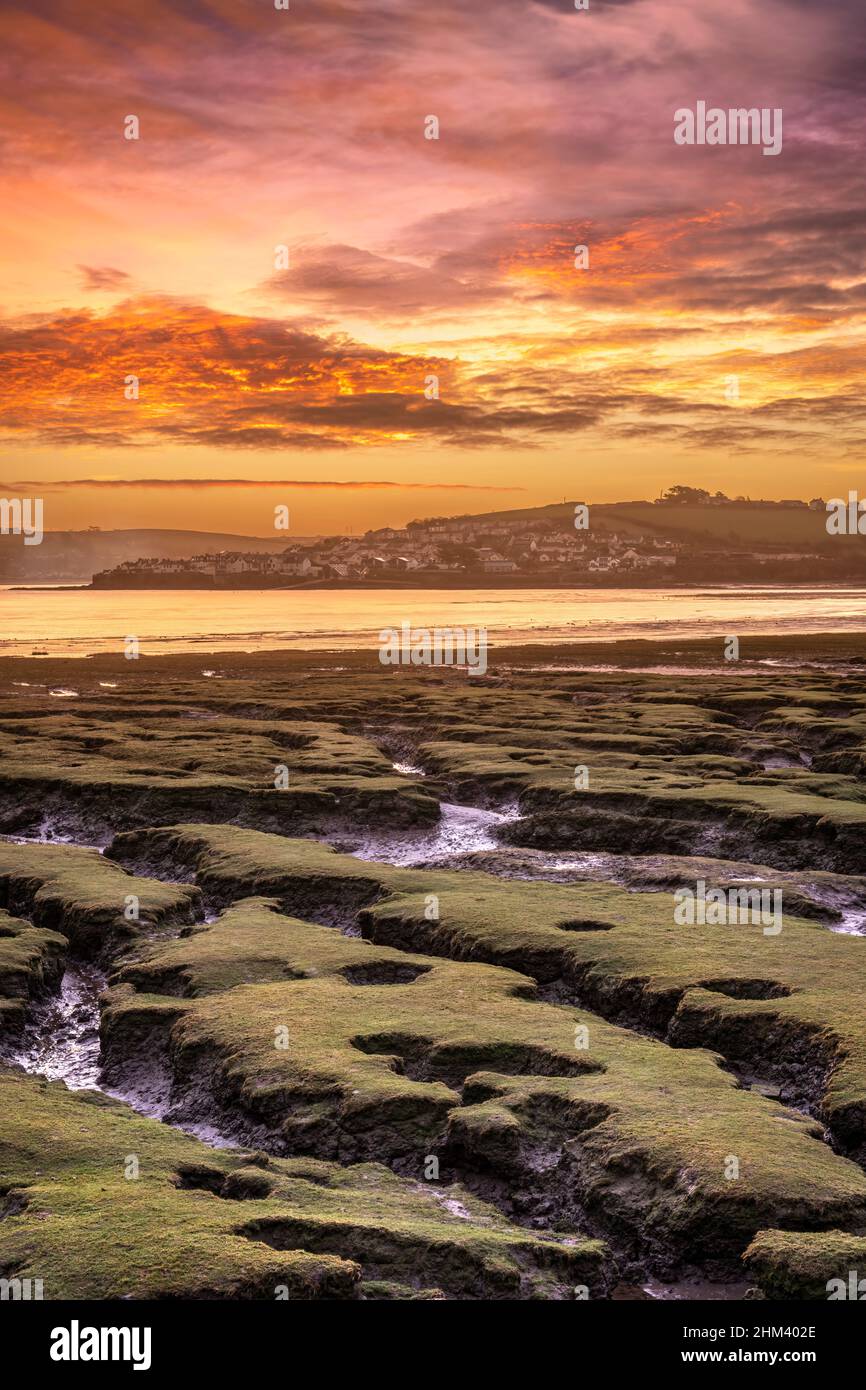 Northam Burrows near Appledore, North Devon, England. Monday 7th ...