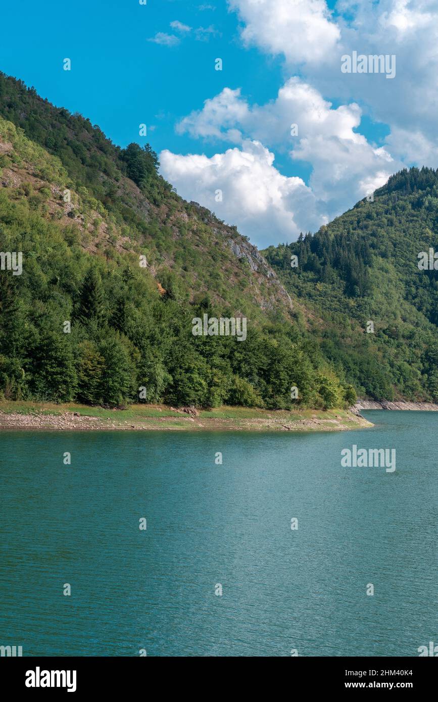 Uvac lake natural special natural reserve under the Serbia state's ...