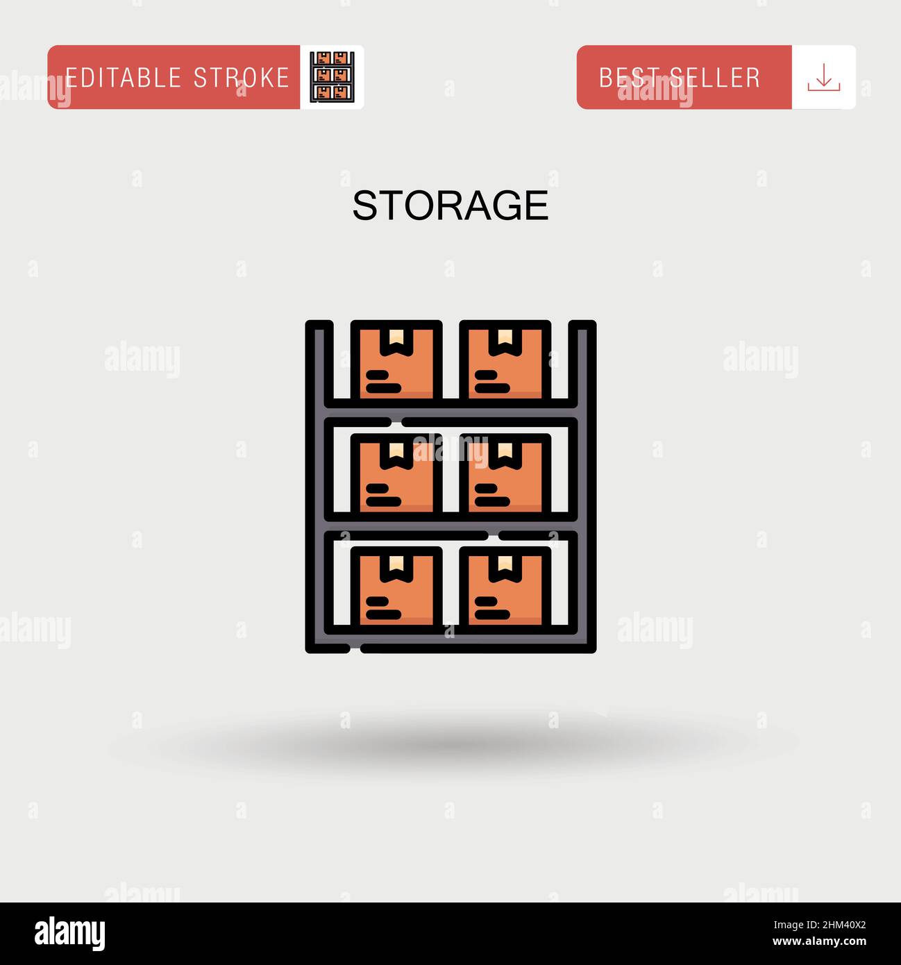 Storage unit Stock Vector Images - Alamy