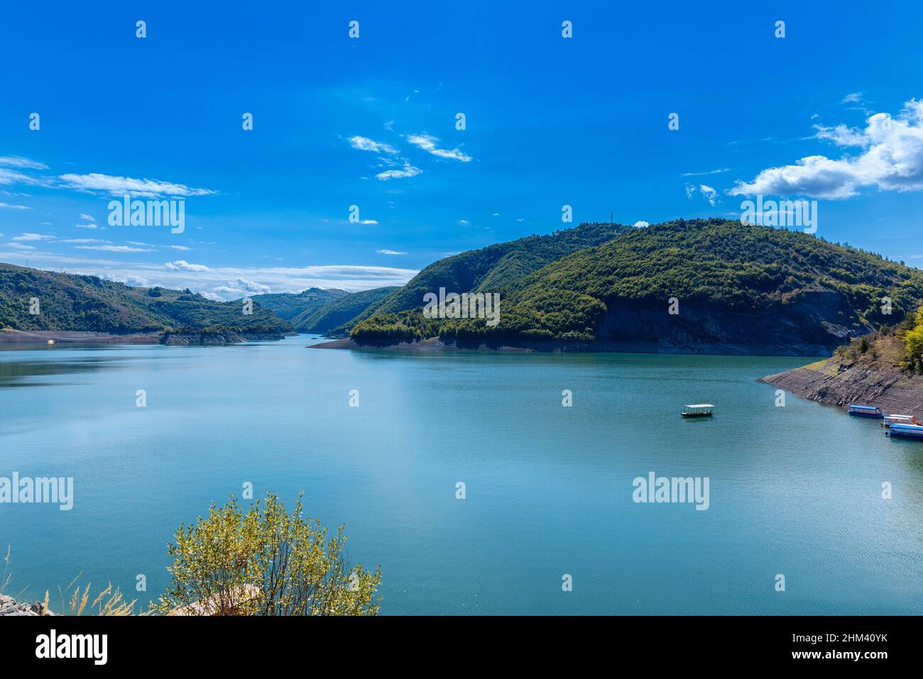 Uvac lake and river special natural reserve under the Serbia state's ...