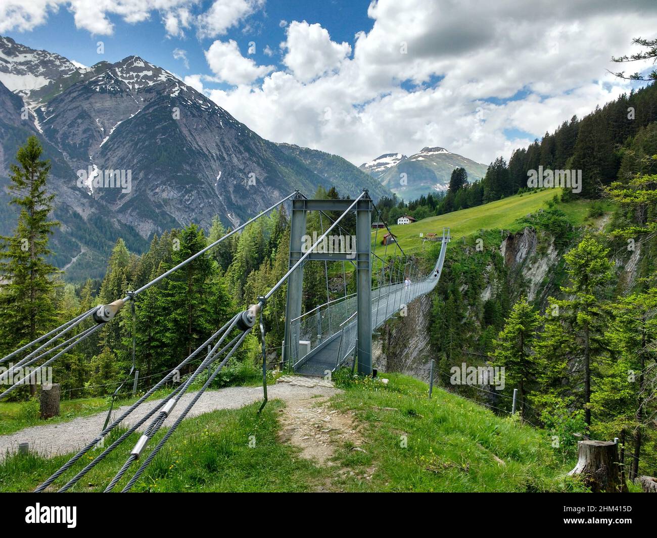 Highline 179 in Tirol Stock Photo - Alamy
