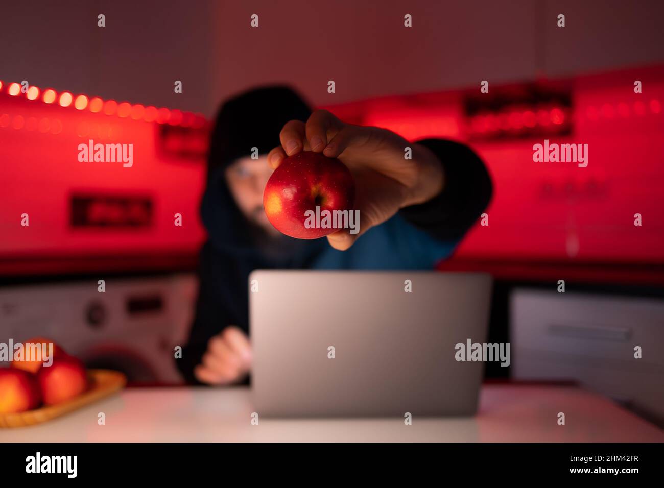 Hacker apple hi-res stock photography and images - Alamy