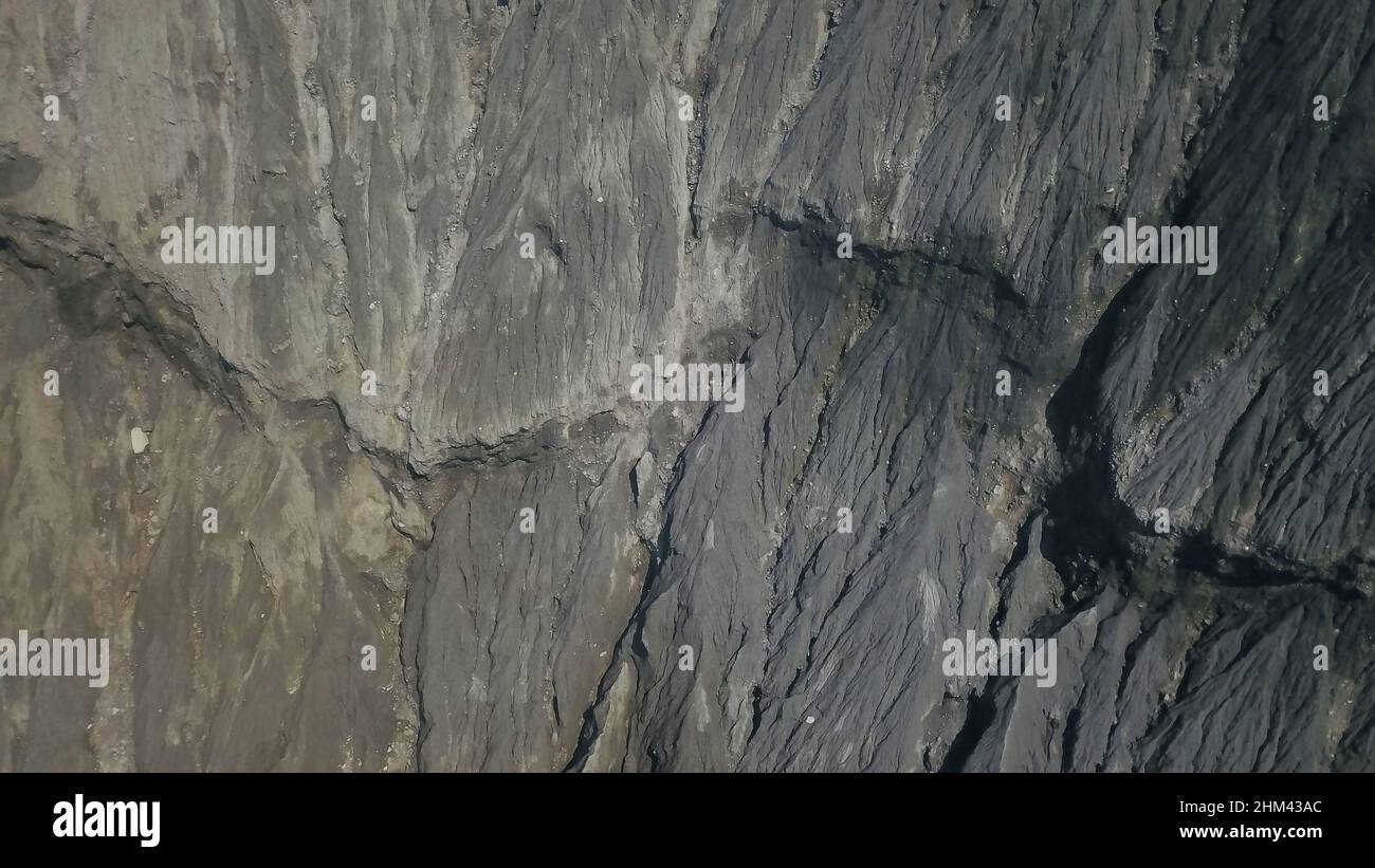 Nature landscape of Surface Wave of Volcanic soil texture background at ...