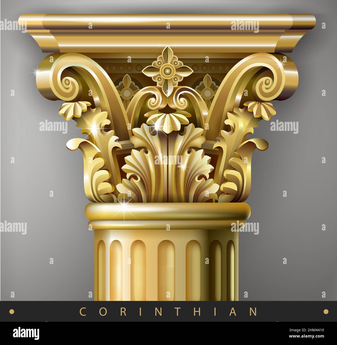 Bronze gilding Stock Vector Images - Alamy