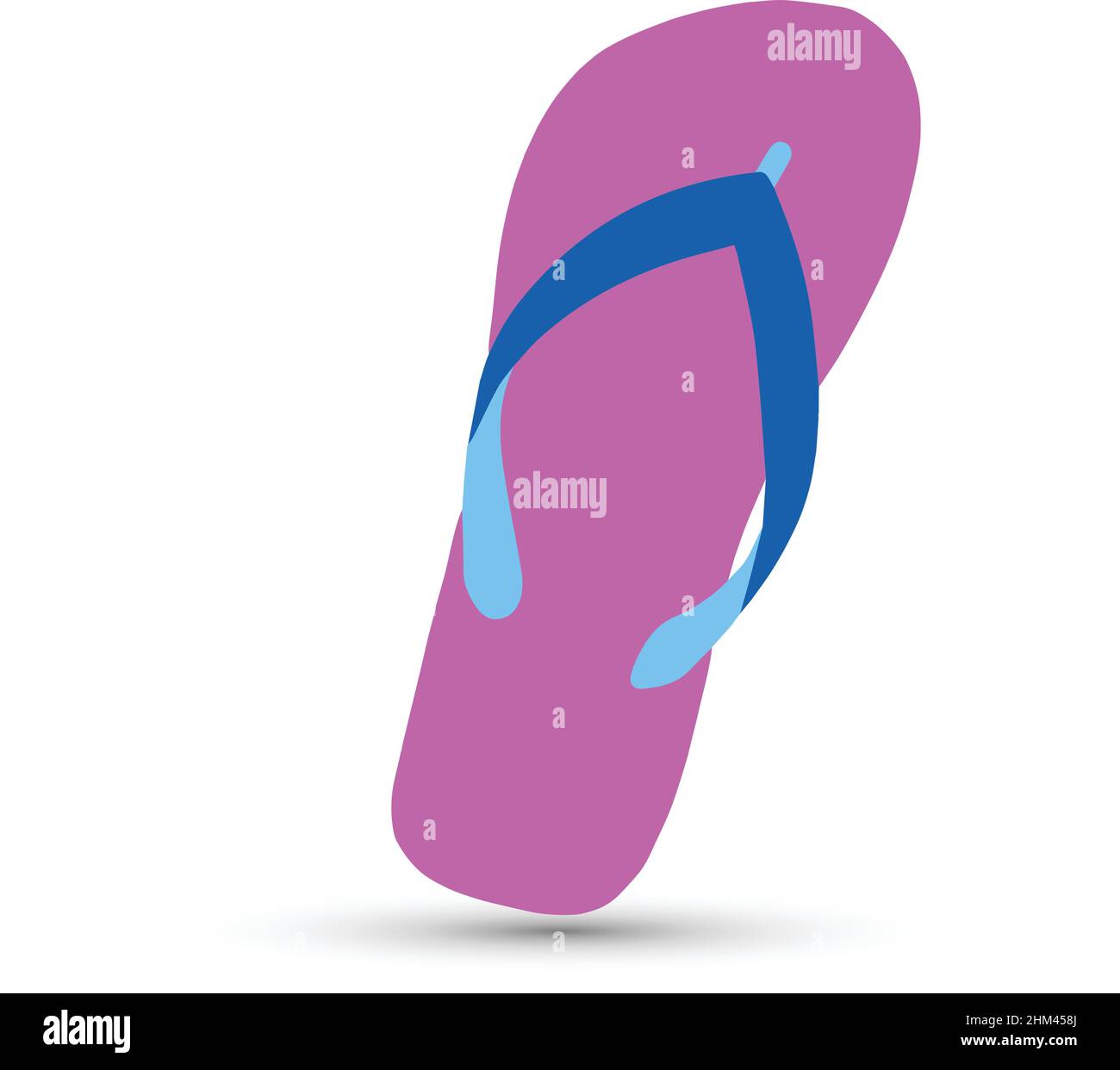 One flip flop Stock Vector Images - Alamy