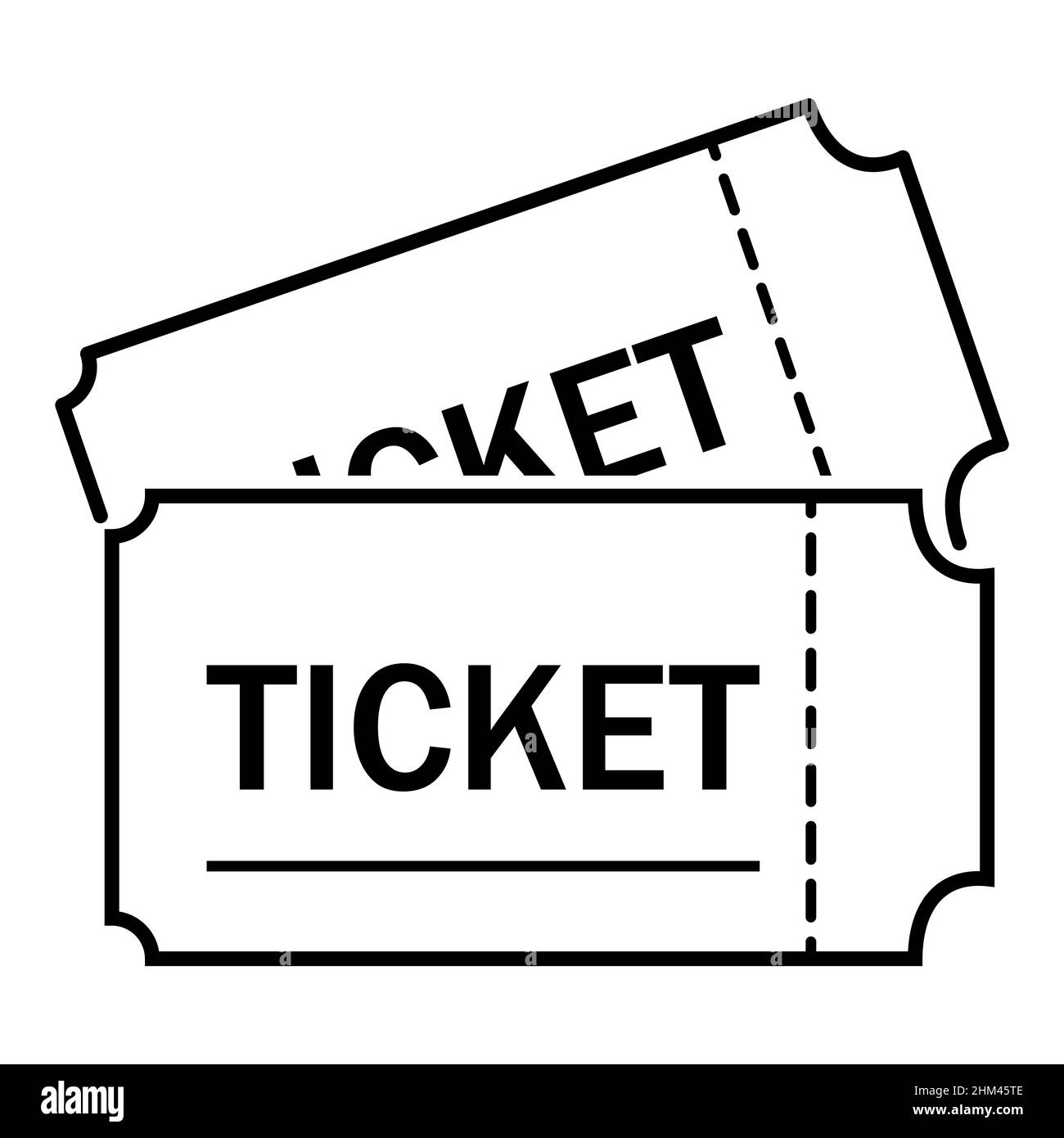 Ticket line concert Black and White Stock Photos & Images - Alamy