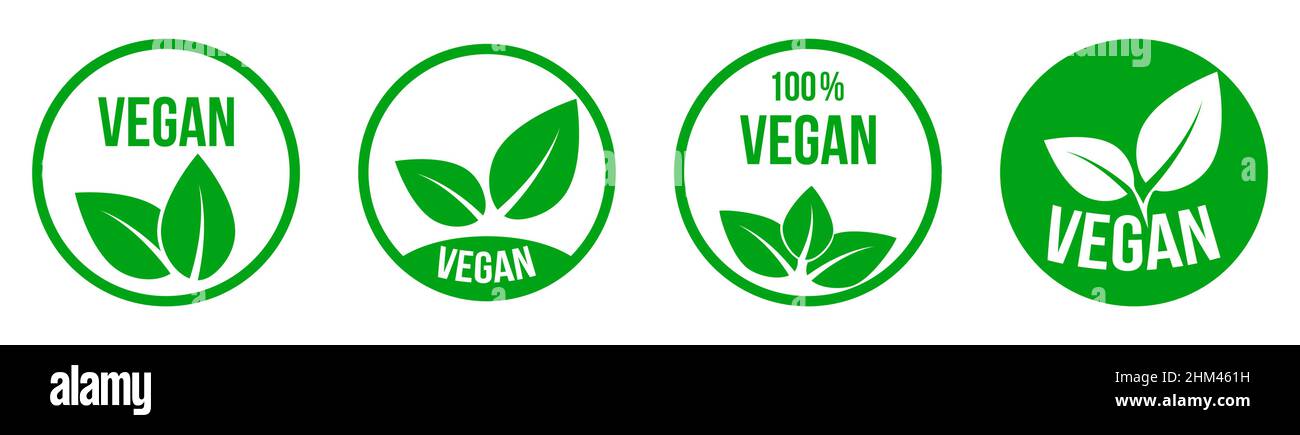 Vegan icon set Stock Vector Image & Art - Alamy