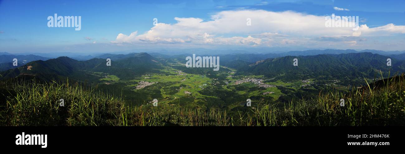 Continuous DE county in anhui province Stock Photo - Alamy
