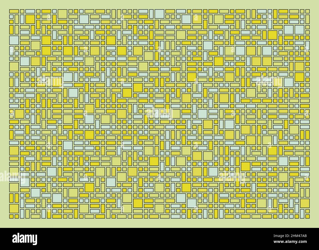 Abstract Offset Quads generative art background art illustration Stock ...