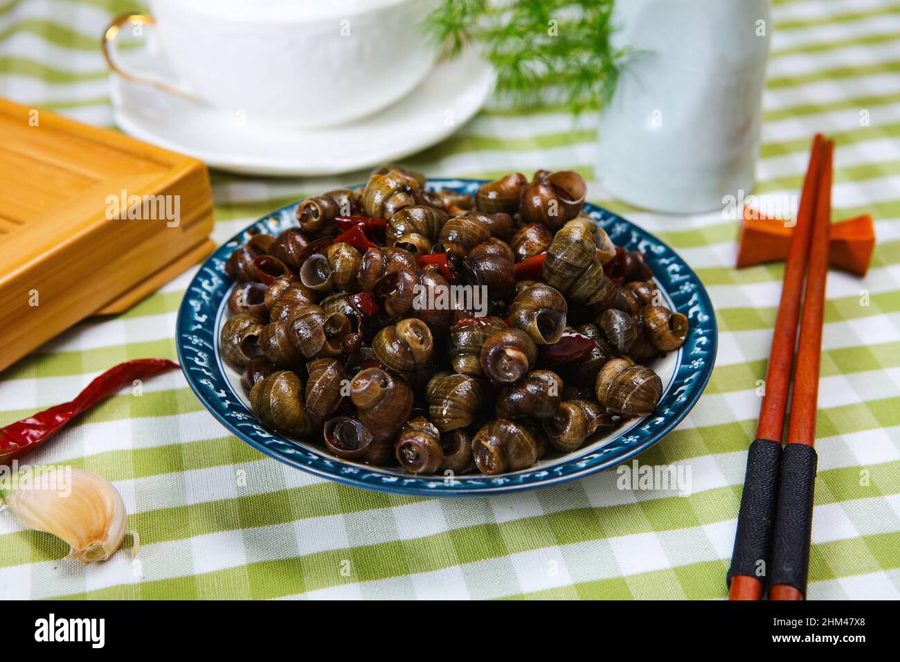 Chinese snails hi-res stock photography and images - Alamy