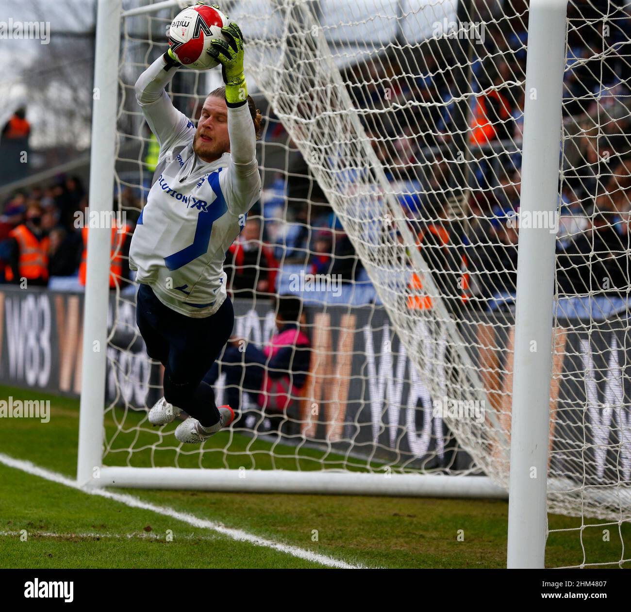LONDON, United Kingdom,FEBRUARY 05: Ben Killip of Hartlepool United ...