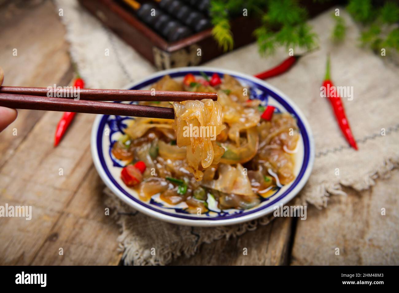 Jellyfish food china hi-res stock photography and images - Alamy
