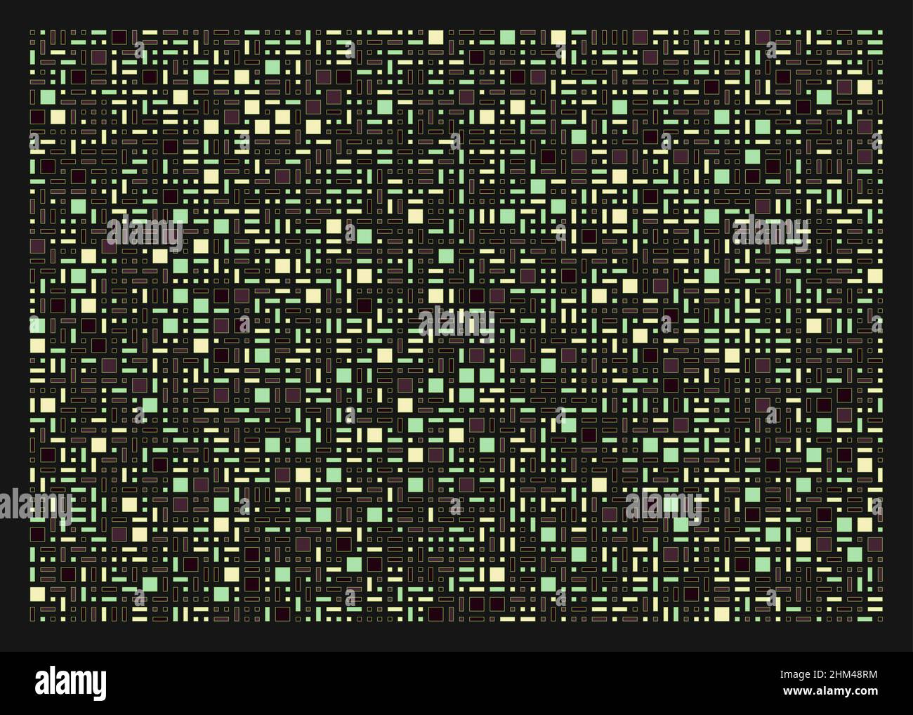 Abstract Offset Quads generative art background art illustration Stock ...