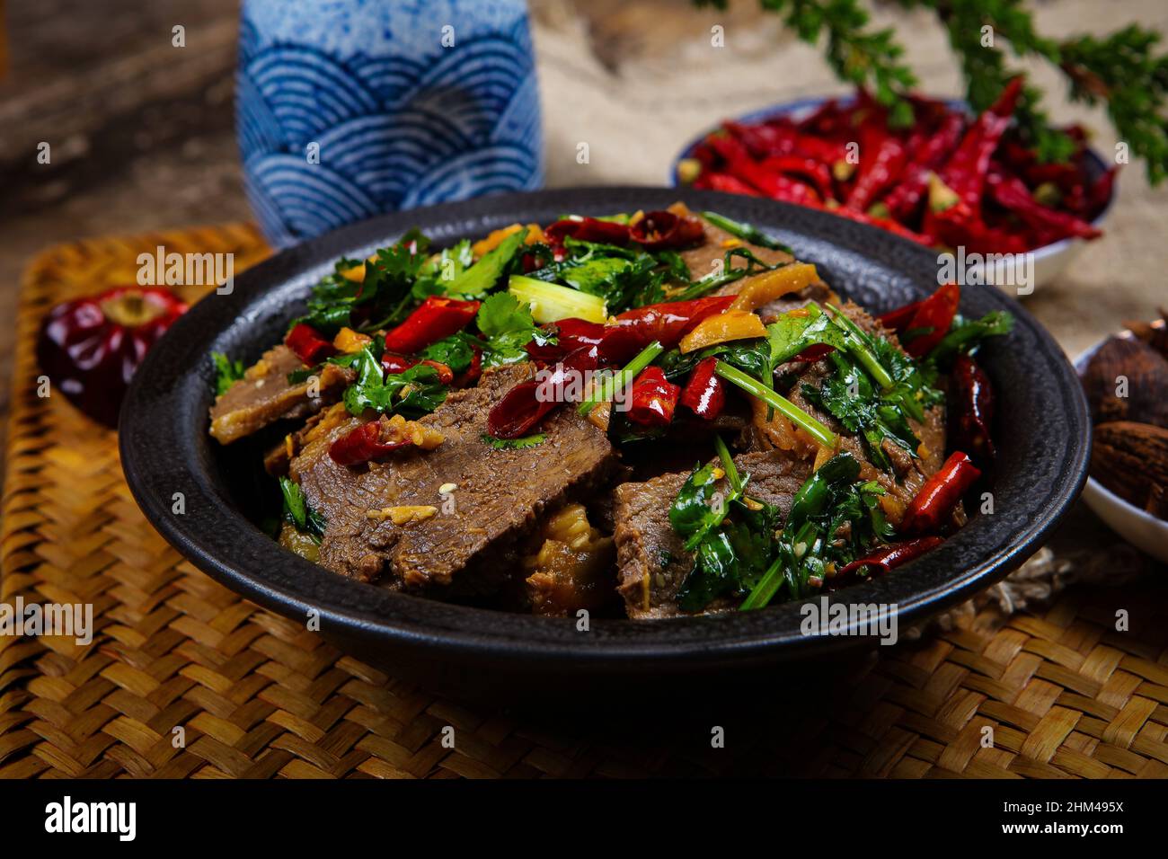 China eating beef hi-res stock photography and images - Alamy