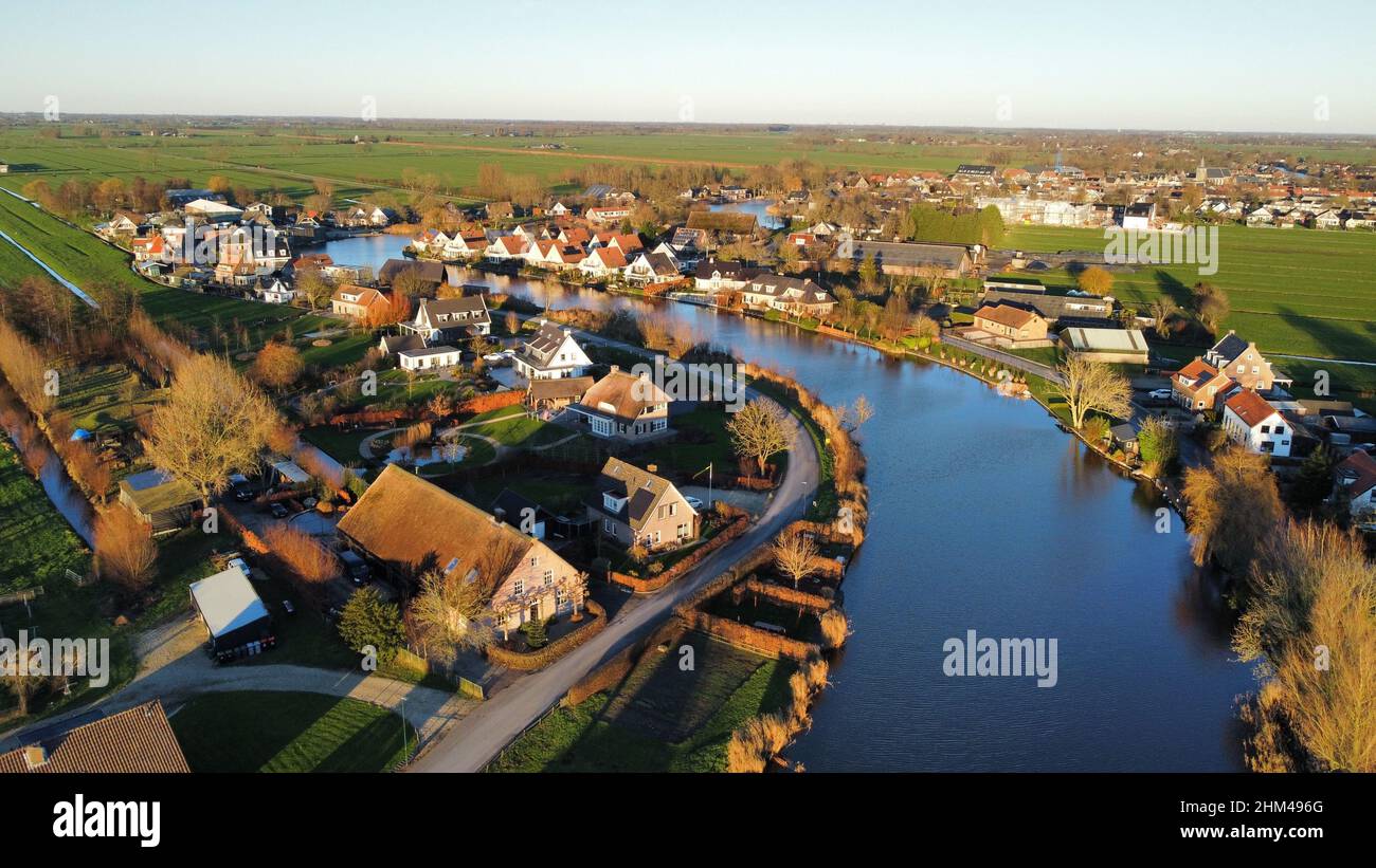 Dutch river "the Giessen Stock Photo - Alamy