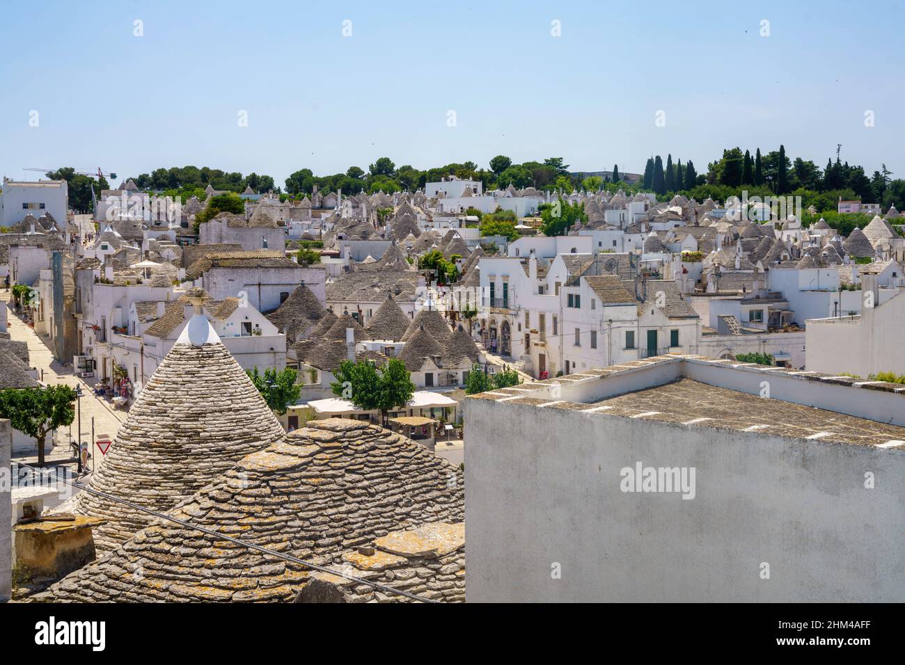 Alberobello, Bari province, Apulia, Italy: exterior of the famous ...