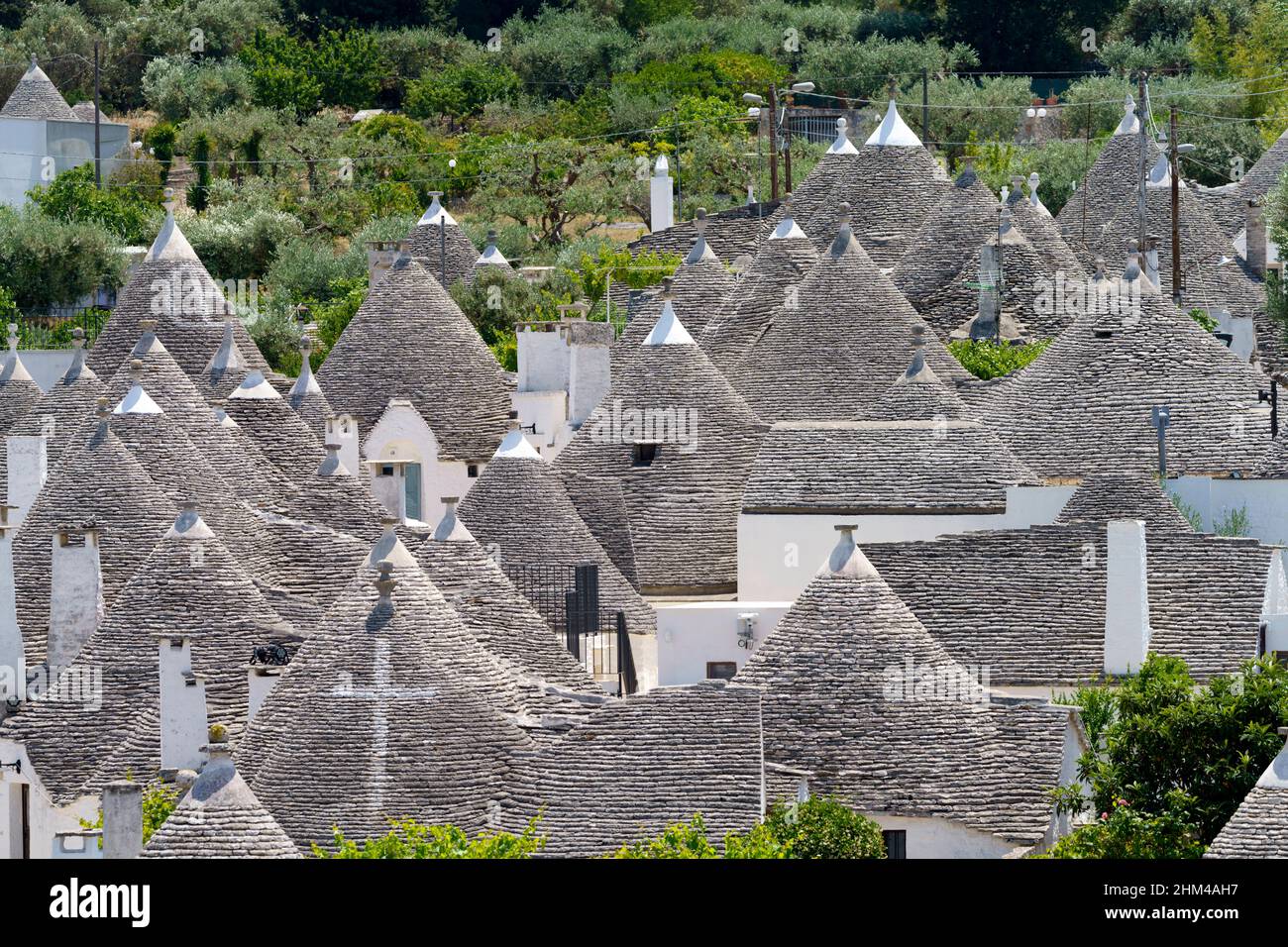 Alberobello, Bari province, Apulia, Italy: exterior of the famous ...