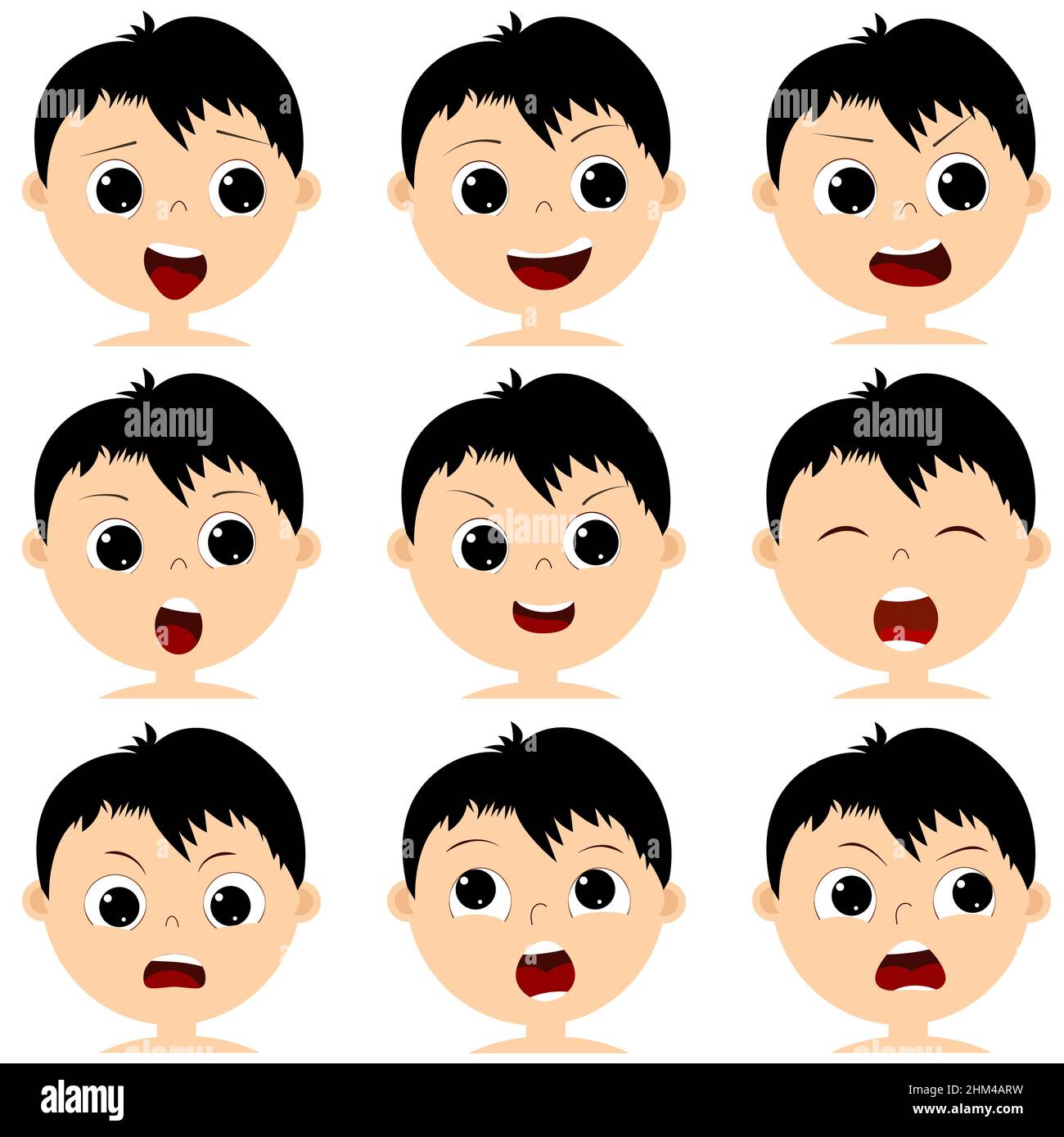 Emotion Faces For Children