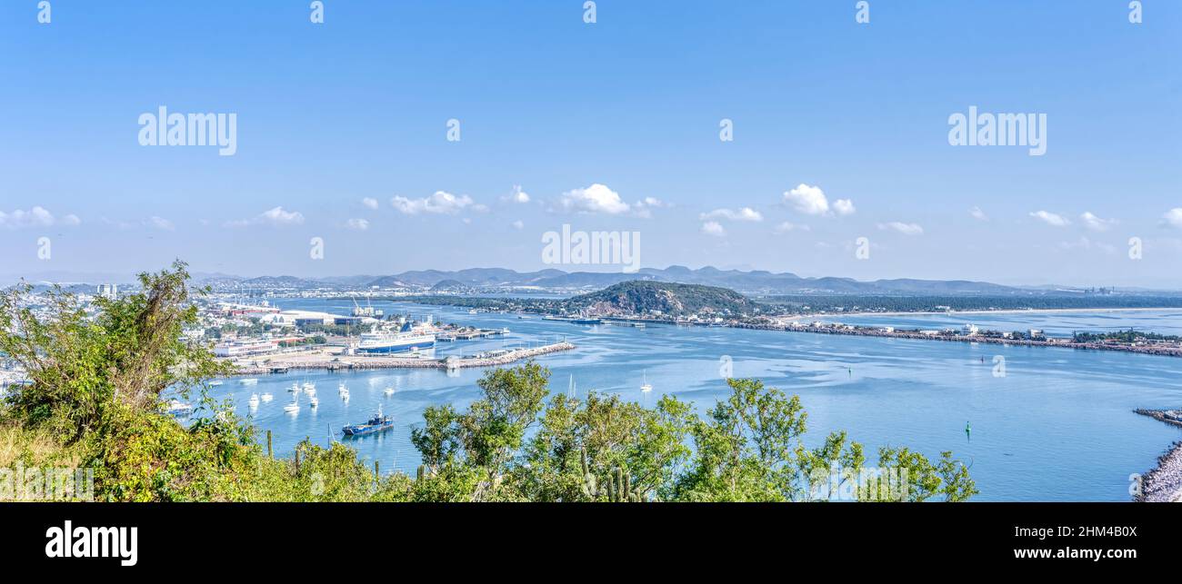 Panoramic view of Mazatlan, Mexico Stock Photo - Alamy