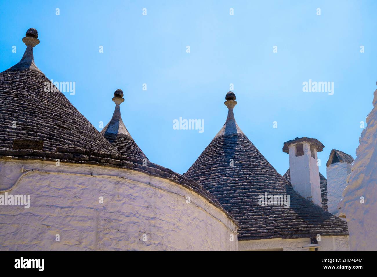 Alberobello, Bari province, Apulia, Italy: exterior of the famous ...