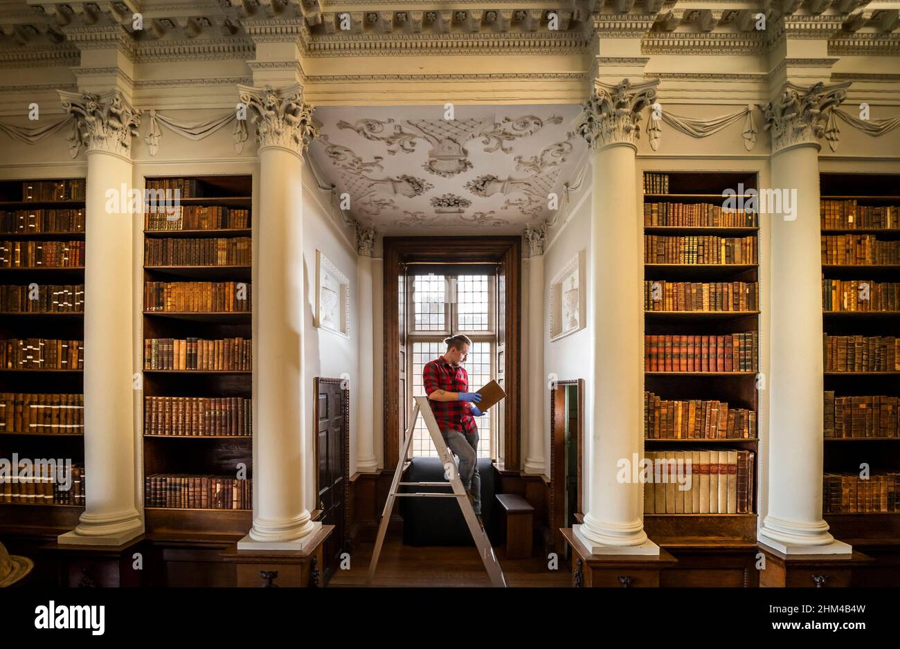 Josh Turner at Temple Newsam House, a Tudor-Jacobean house in Leeds, as ...