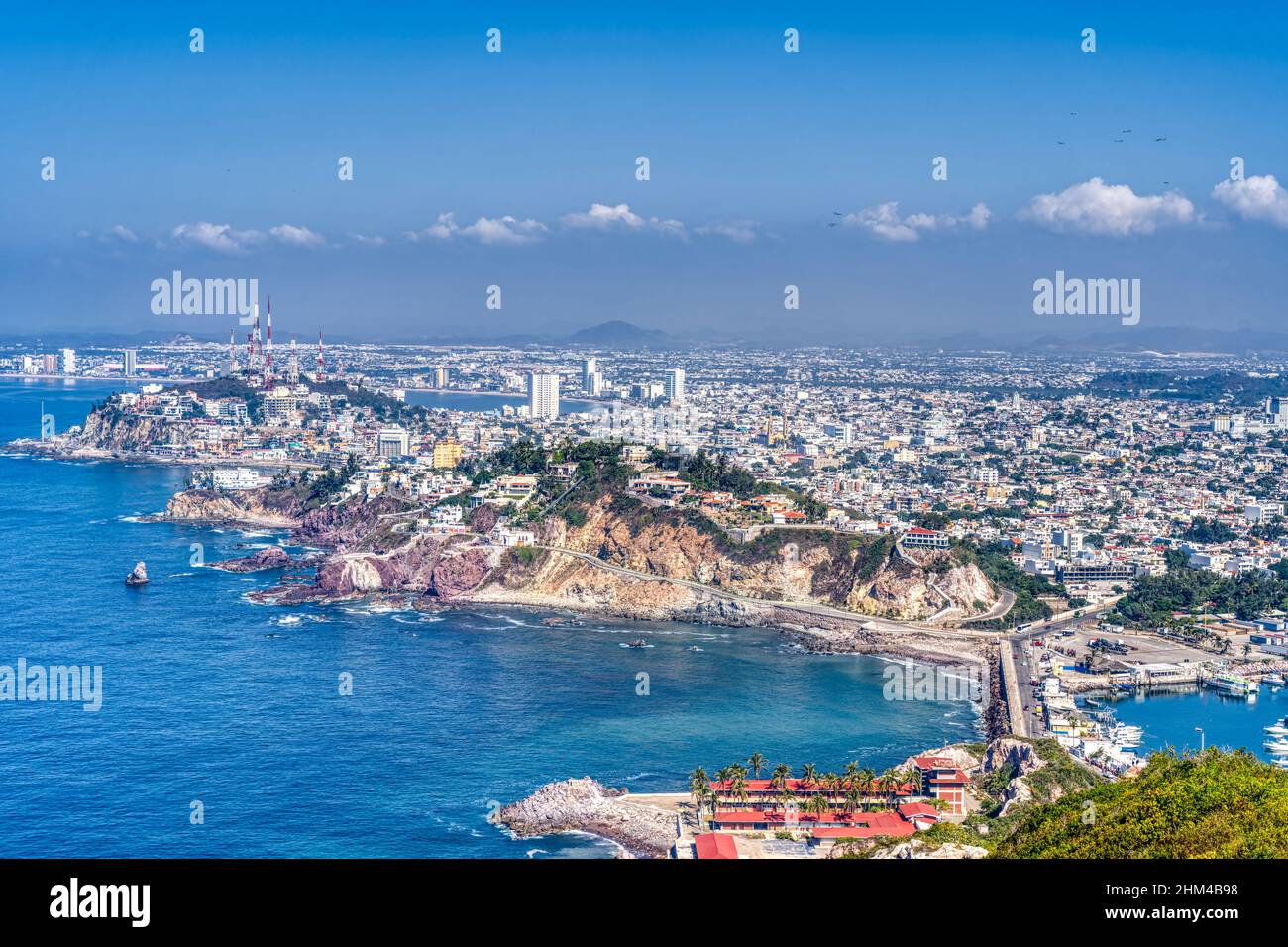 Panoramic view of Mazatlan, Mexico Stock Photo - Alamy