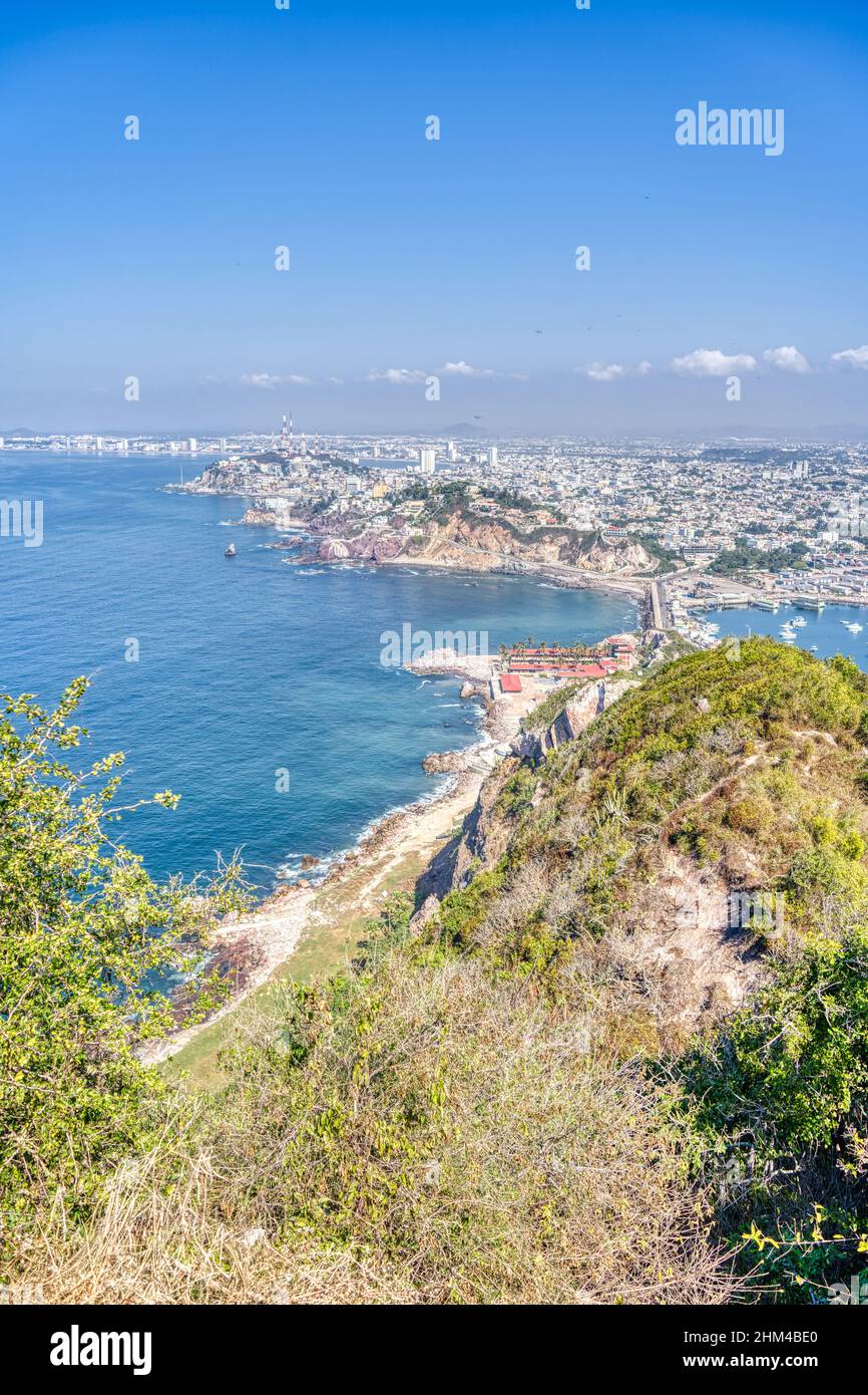 Panoramic view of Mazatlan, Mexico Stock Photo - Alamy