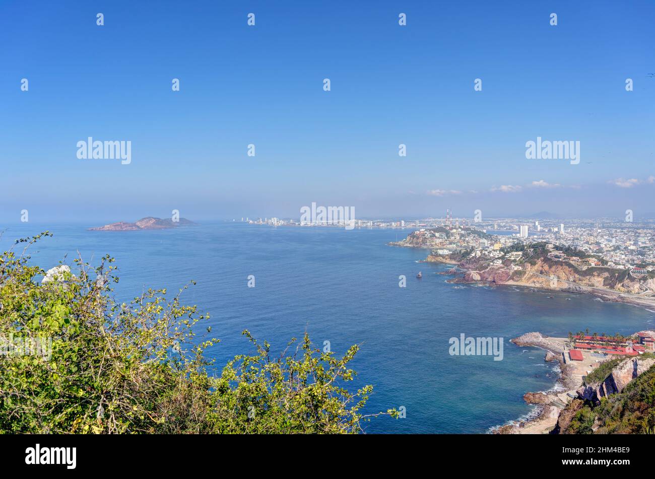 Panoramic view of Mazatlan, Mexico Stock Photo - Alamy