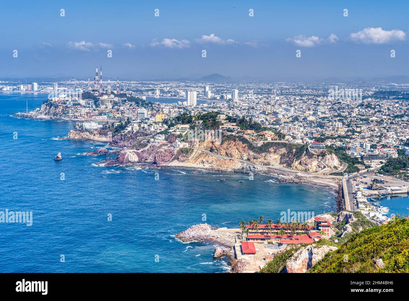 Panoramic view of Mazatlan, Mexico Stock Photo - Alamy