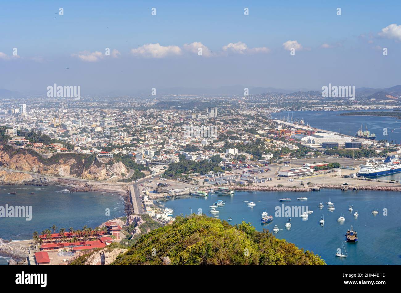 Panoramic view of Mazatlan, Mexico Stock Photo - Alamy