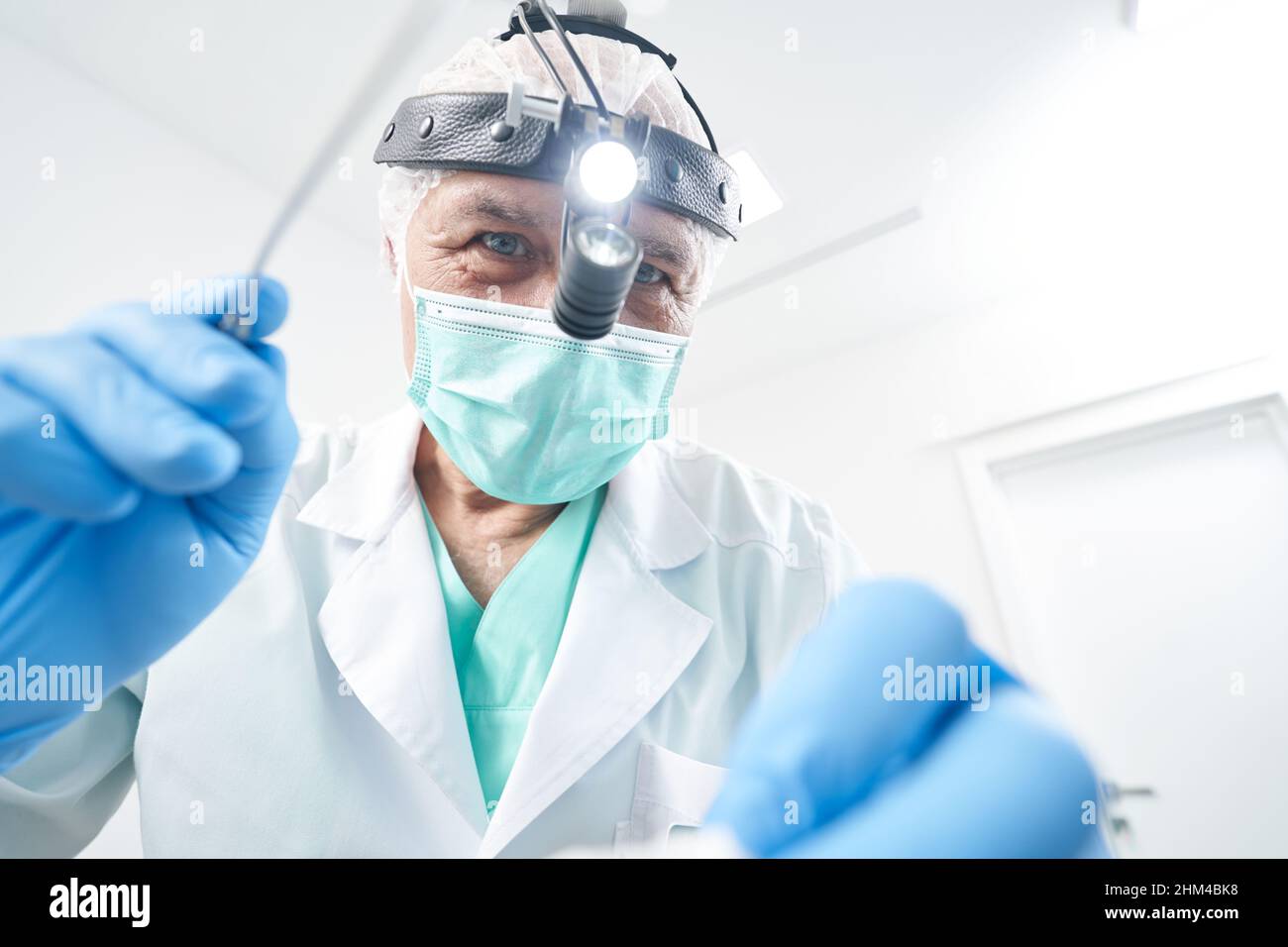Close-up photo of doctor at the hospital Stock Photo - Alamy