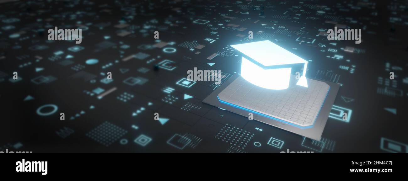 High tech course background hi-res stock photography and images - Alamy