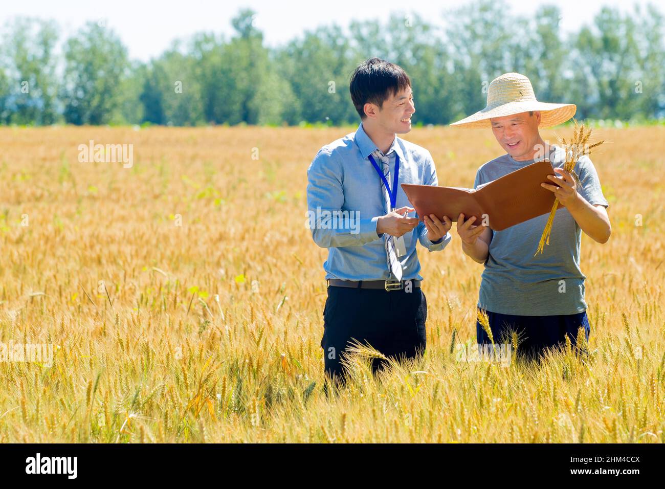 Researchers and farmers in the catcher in communication technology ...