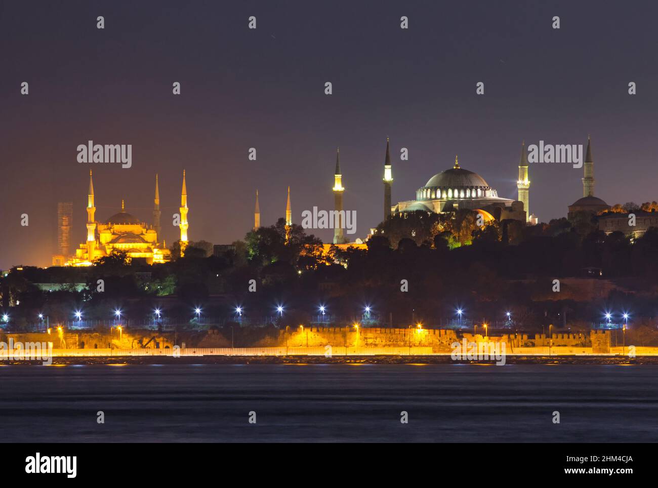 Night view of Istanbul City Stock Photo - Alamy