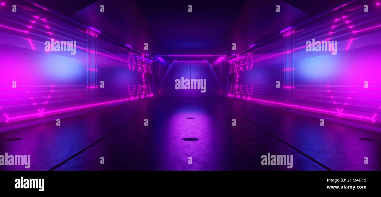 Interdimensional Corridor Hangar Basement Underground Hallway ...