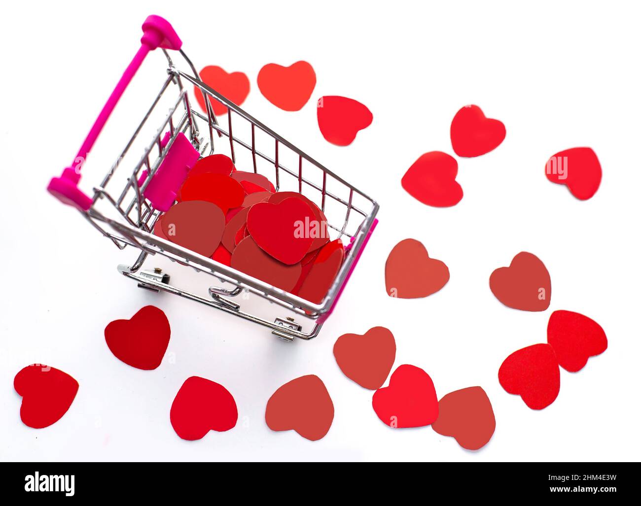 Shopping trolly full Cut Out Stock Images & Pictures - Alamy