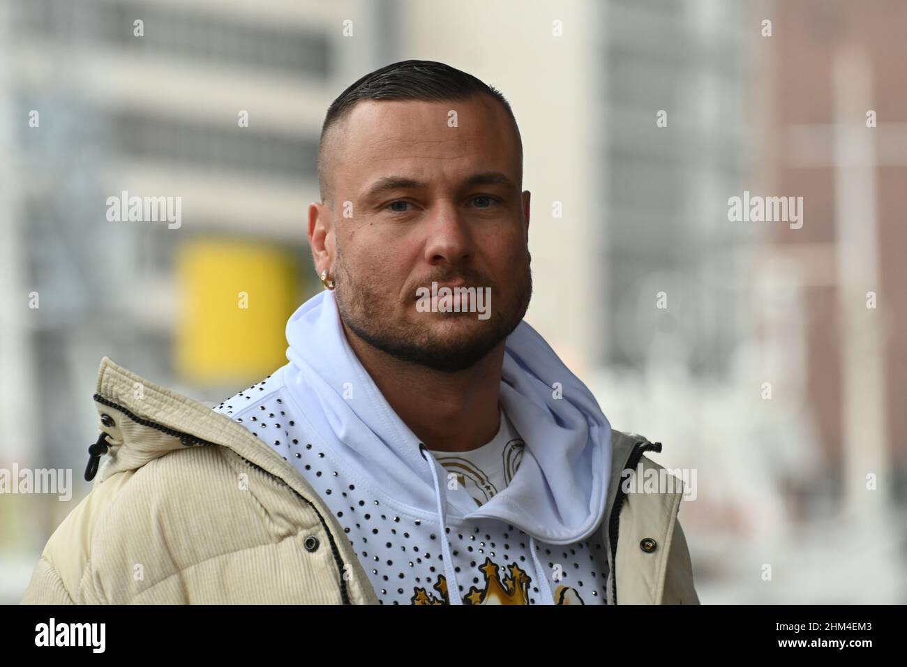 Eric Sindermann mit Freundin Katharina beim Hamburg-Besuch anlässlich ...