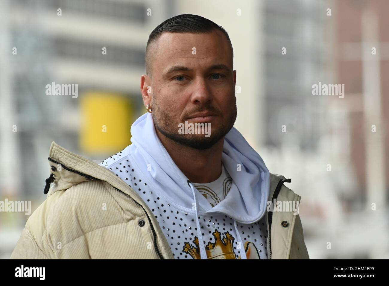 Eric Sindermann mit Freundin Katharina beim Hamburg-Besuch anlässlich ...