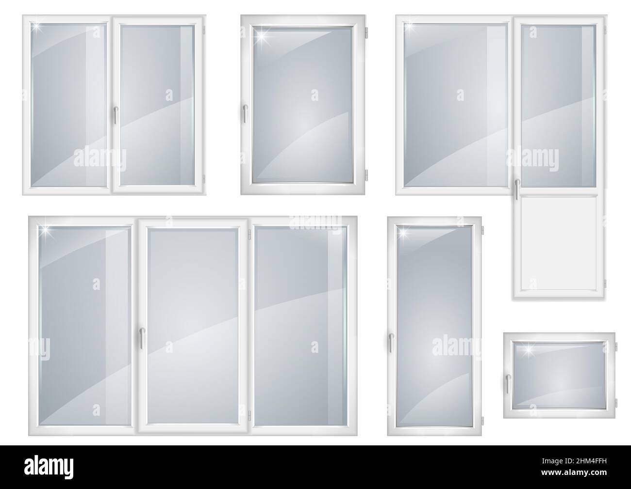 Narrow windows Stock Vector Images - Alamy