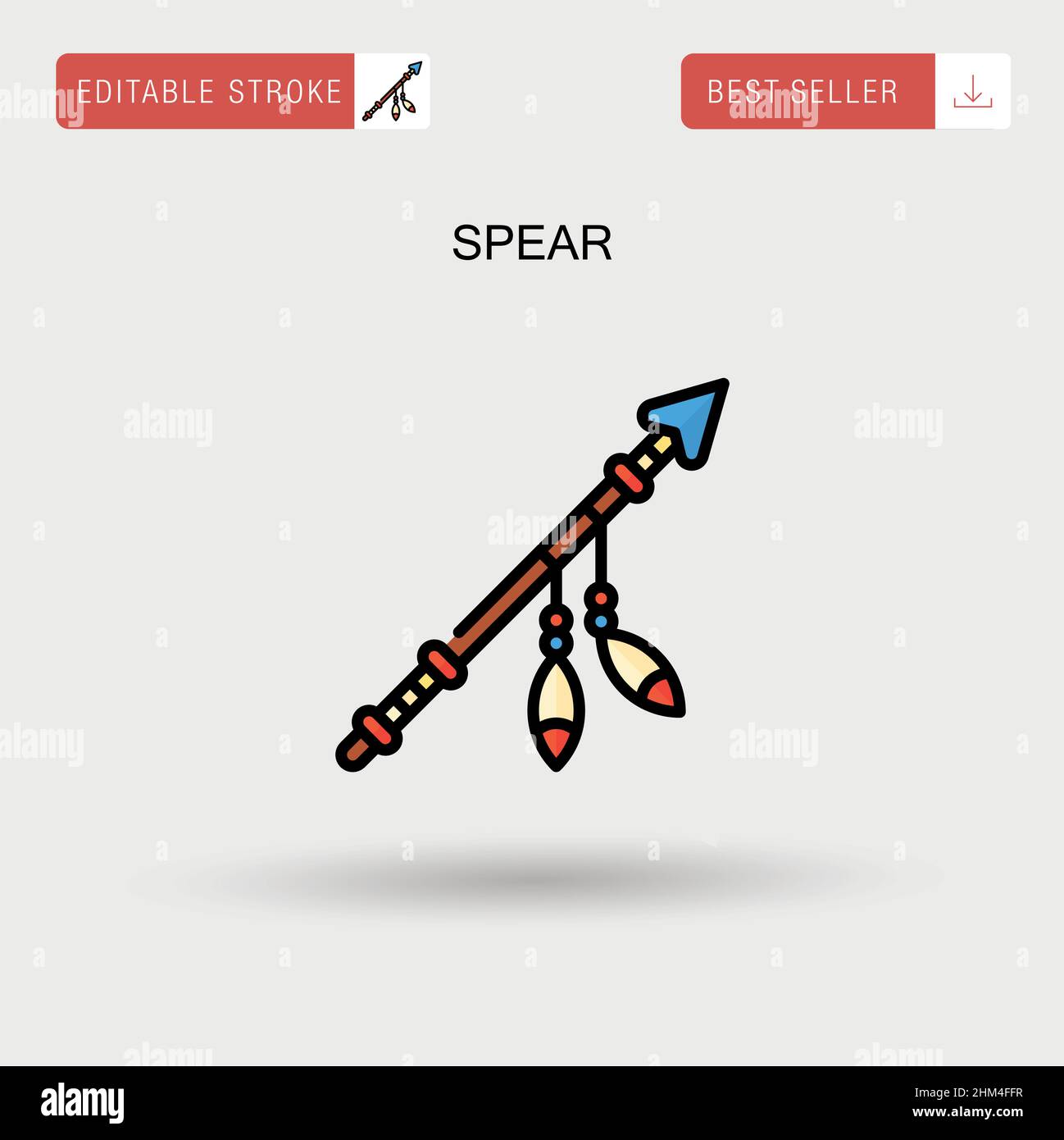 Roman spear Stock Vector Images - Alamy