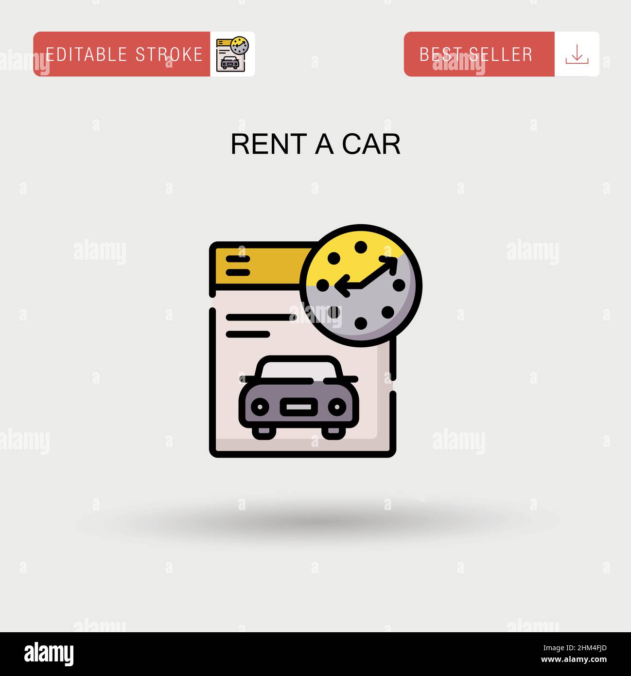 Rental lease Stock Vector Images - Alamy