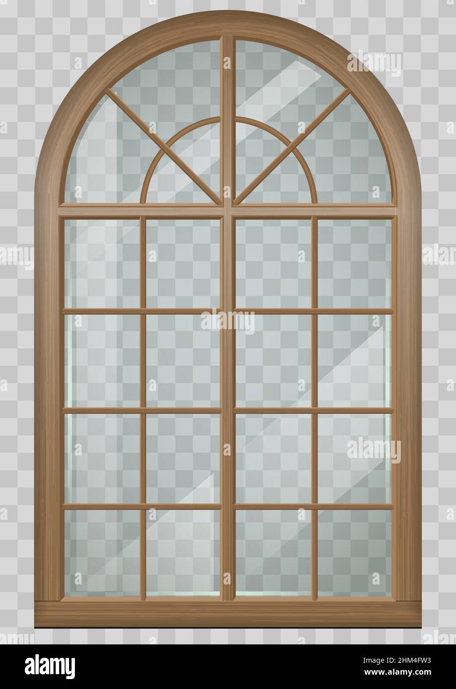 Gothic style arched windows Stock Vector Images - Alamy