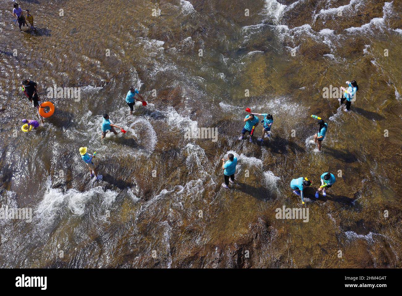 Plain boiled water ocean Stock Photo - Alamy