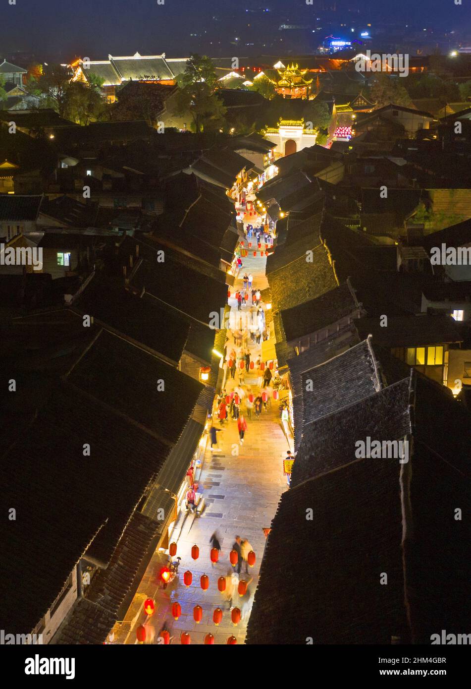 The ancient town of qingyan hi-res stock photography and images - Alamy
