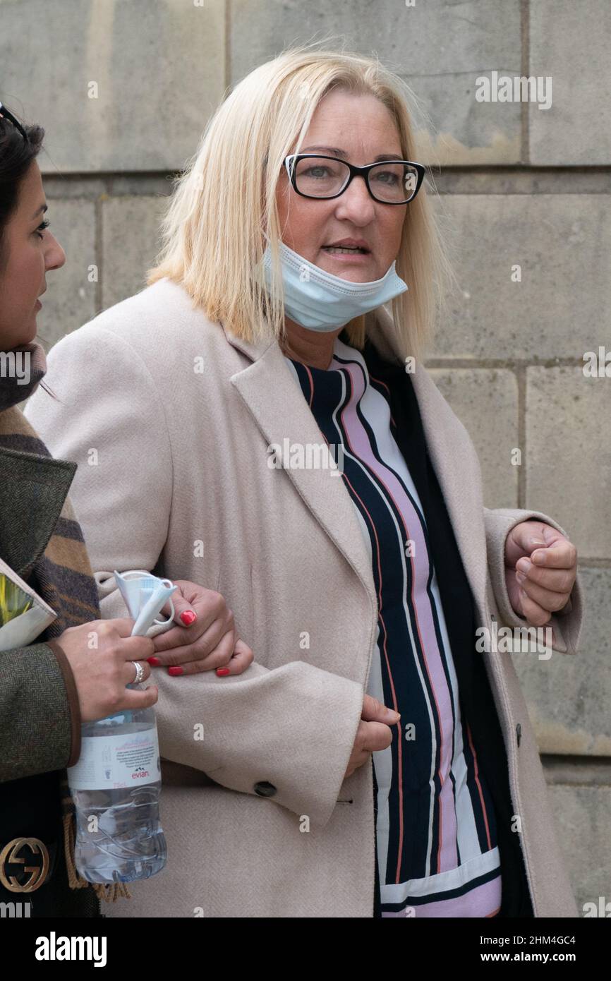 HMP Onley Governor Victoria Laithwaite arrives at Northampton Crown and ...